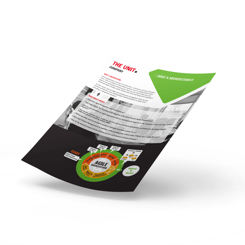 Download onze Whitepapers en Flyers | The Unit Company